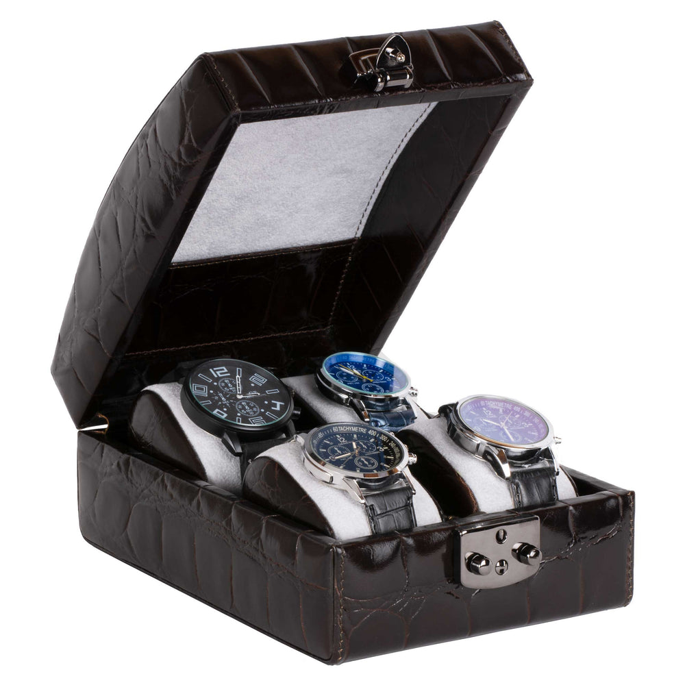 Luxury Leather Travel Watch Cases - DiLoro Leather