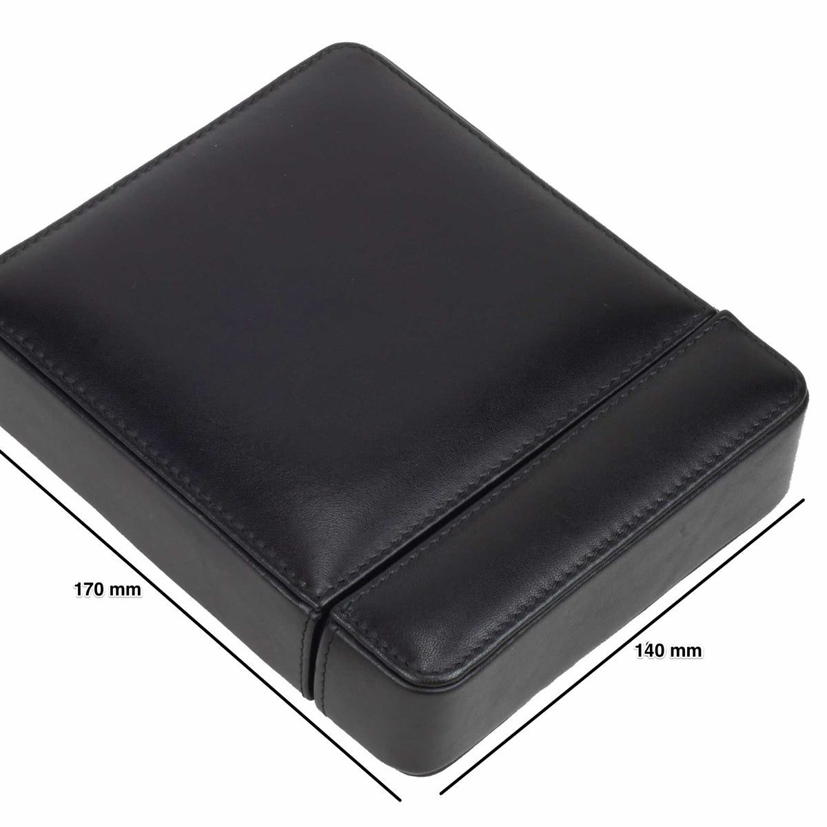 Italian Leather Traveller Men's Watch Box Two Wrist Watches - DiLoro ...